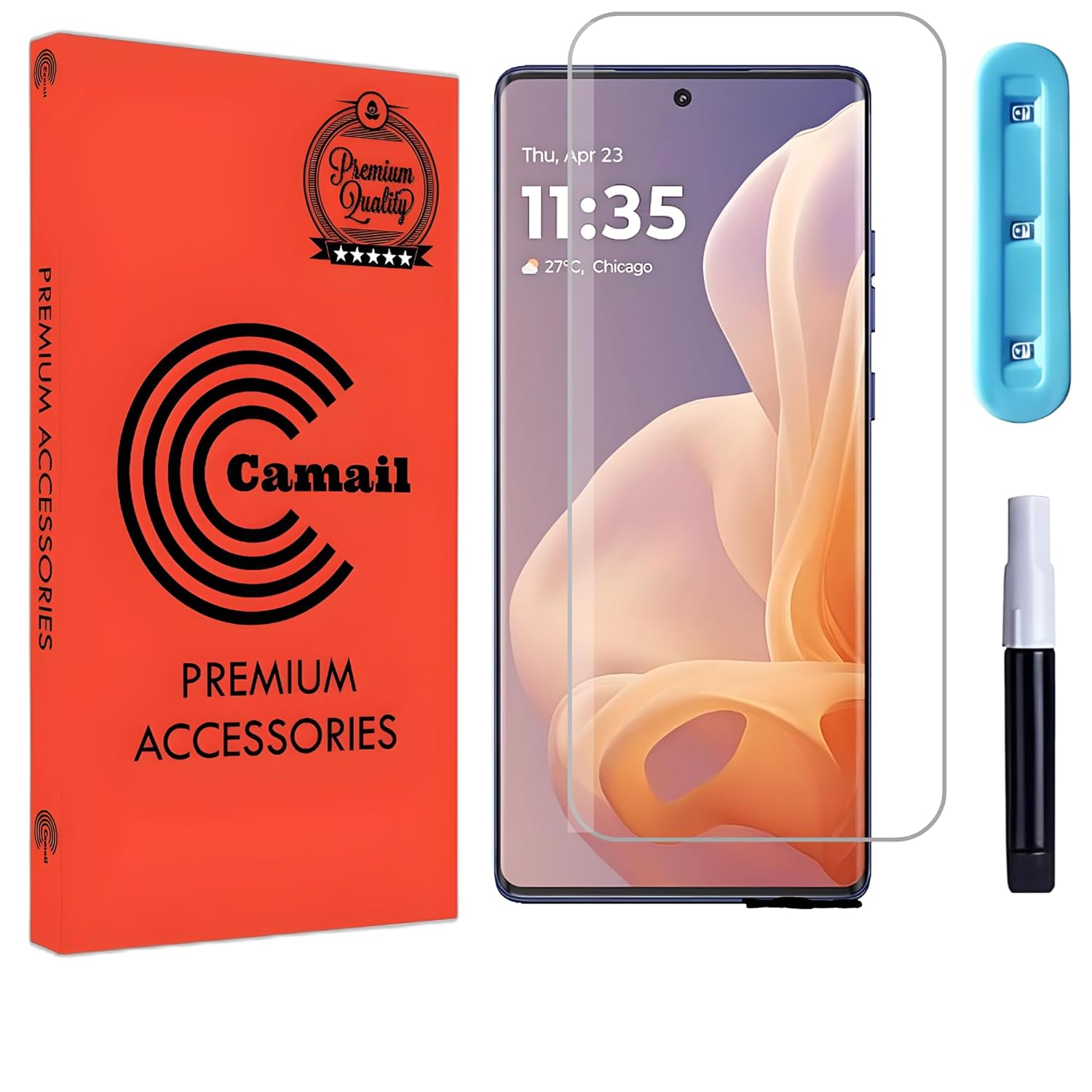 Camail™ Tempered Glass Screen Protector for Motorola Moto G85 5G, With ...