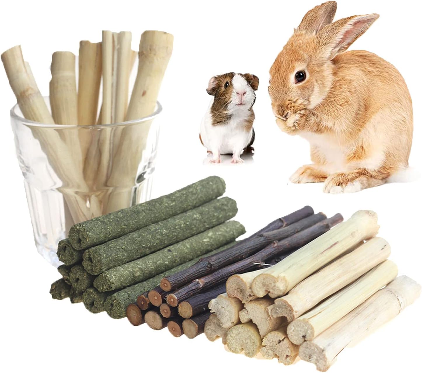 Guinea Pig and Rabbit Chew Toys - Sweet Bamboo and Nepal | Ubuy