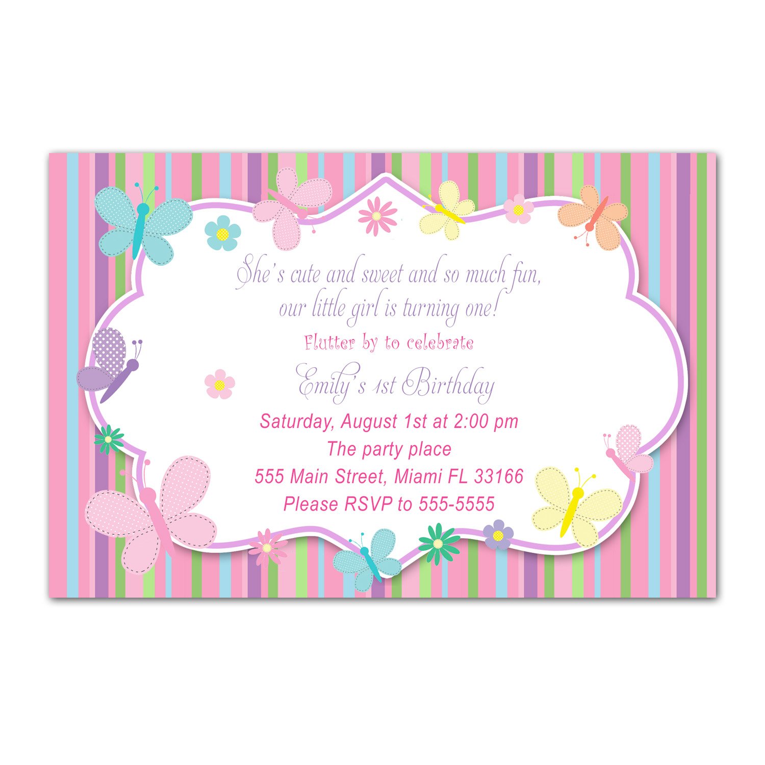 Lineas De Invitaciones De Cumpleaños