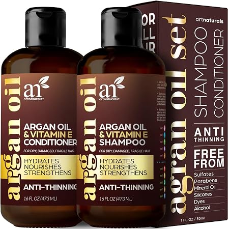 Amazon.com : Artnaturals Moroccan Argan Oil Shampoo - (16 Fl Oz / 473ml ...