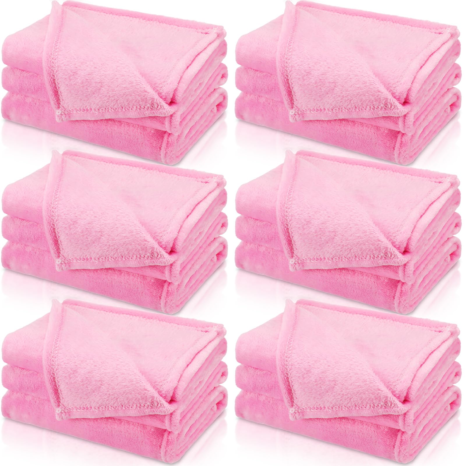 Amazon.com: SmoothNovelty 6 Pcs Fleece Blankets for Girls Sleepover ...