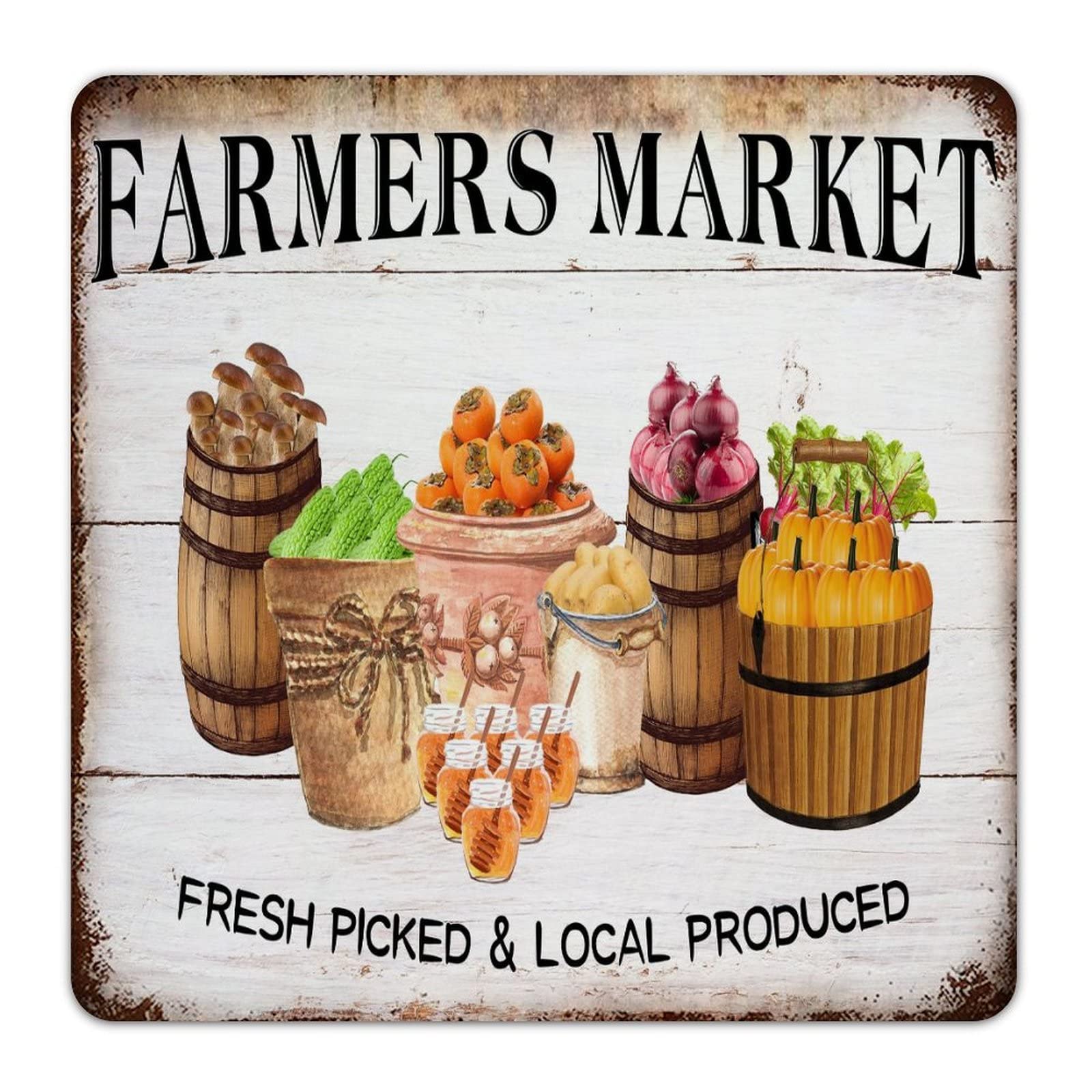Farmers Market Produce Signs
