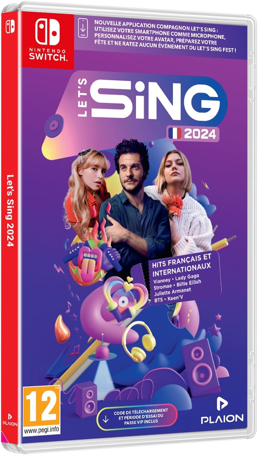 Let’s Sing 2024 – Solus (Nintendo Switch) : Amazon.fr: Jeux vidéo