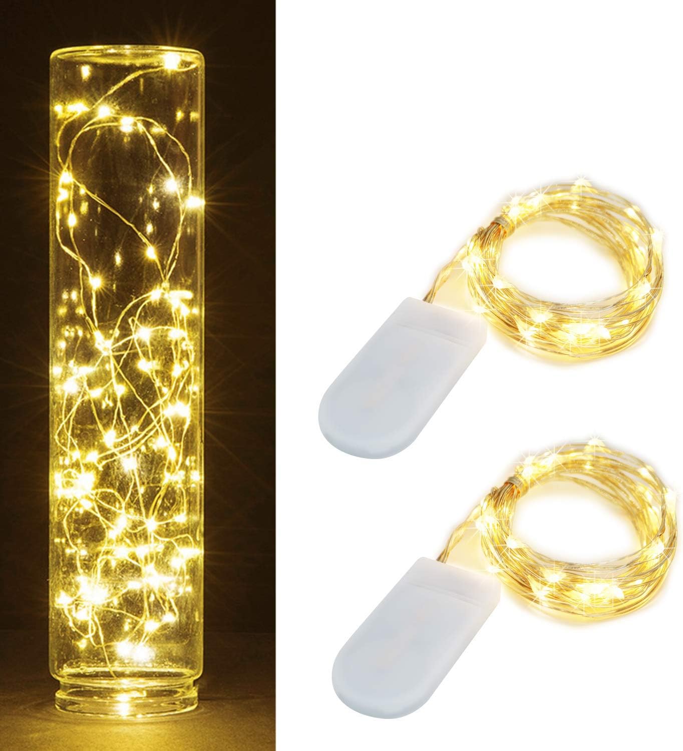 Buy XERGY 20 LED 2 Meter Long Battery Powered Decoration Starry String ...