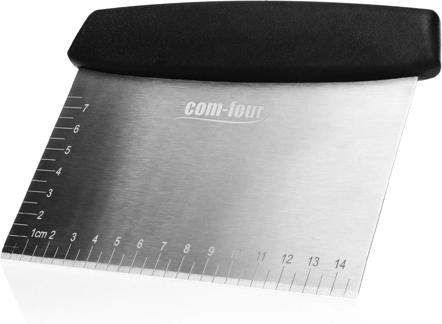 COM-FOUR® Premium Teigspatel, Teigabstecher aus Edelstahl ...