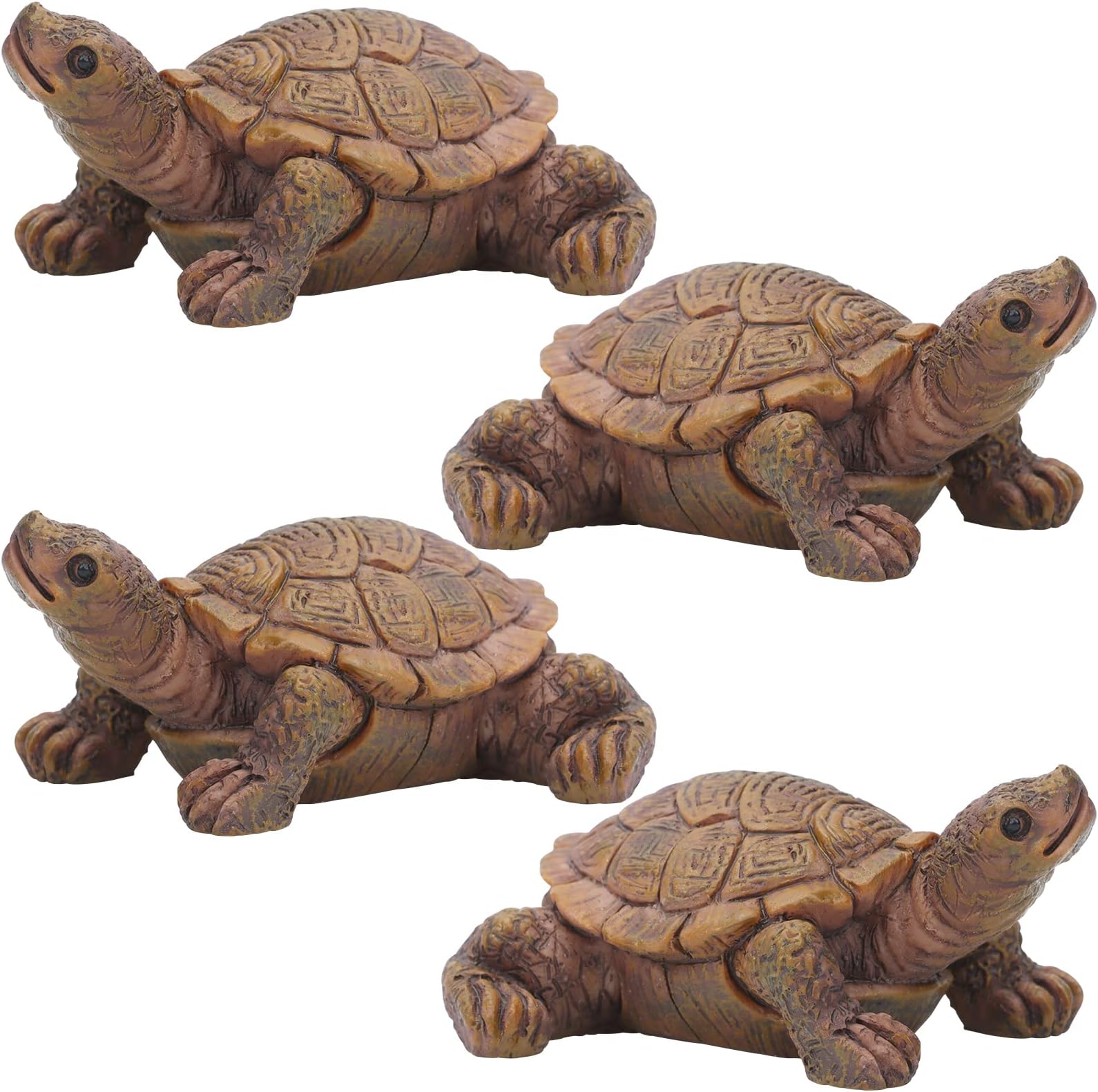 Amazon.com: Big-Eyed Blue Sea Turtle Figurine - Lovely Baby Turtle ...