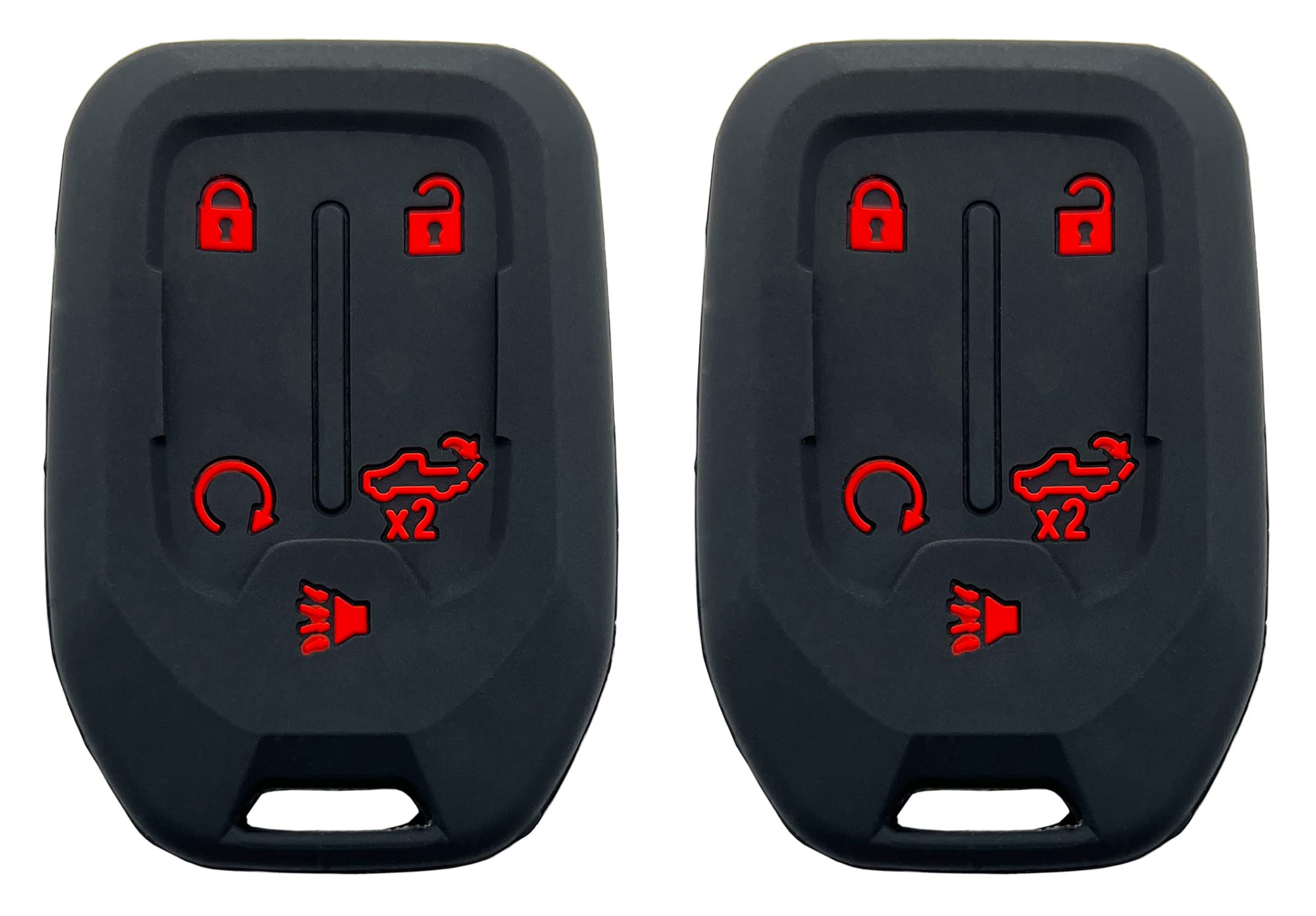 Key Fob Replacement Shell For Chevy Silverado & GMC Sierra 2019-2022 ...