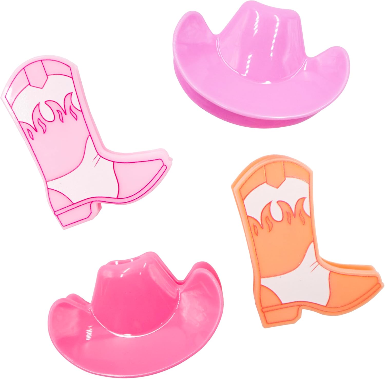 Amazon.com: NPW Yeehaw Bag Clips 4 Piece Bag Clip - Cowboy Hat & Cowboy ...