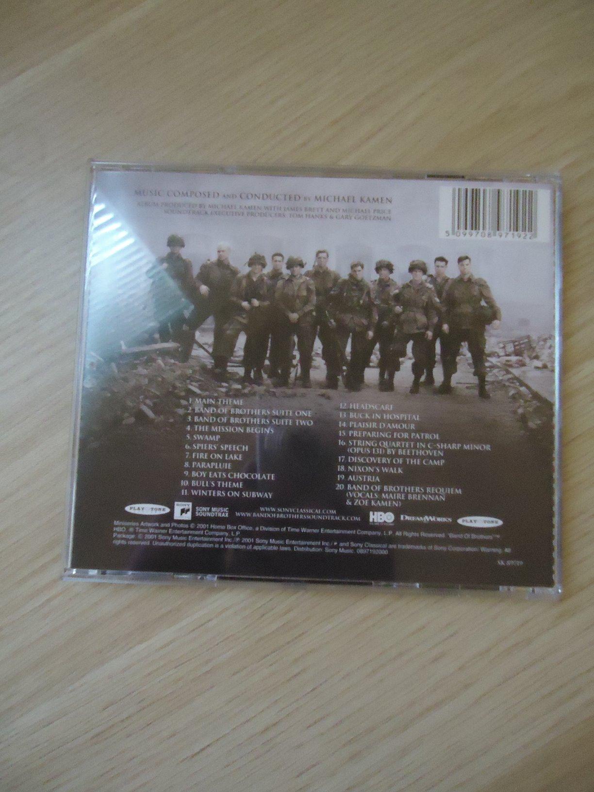 Various Artists - Band of Brothers: Original Motion Picture Soundtrack ...