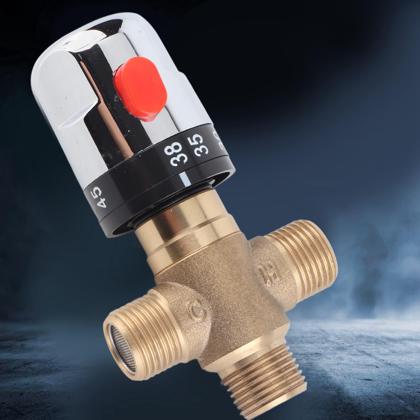 Temperature Controlled Outlet Hot Water Tempering Valve - Hot Water Now ...