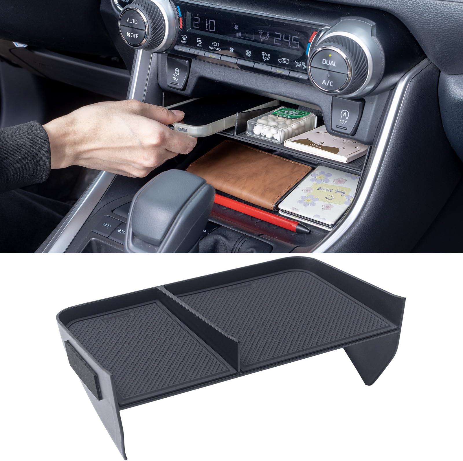 Amazon.com: TOPINSTALL Dash Center Console Tray and Center Console ...