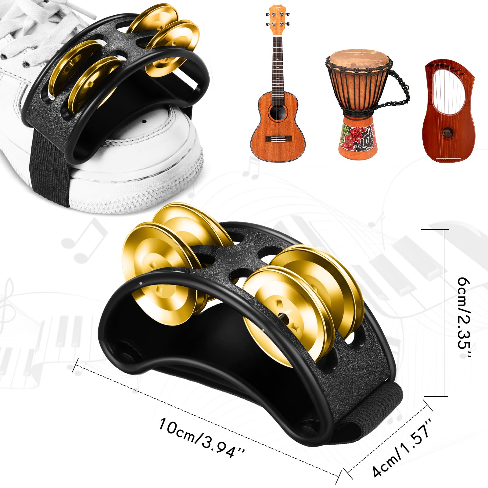 Playing Tambourine With Your Foot