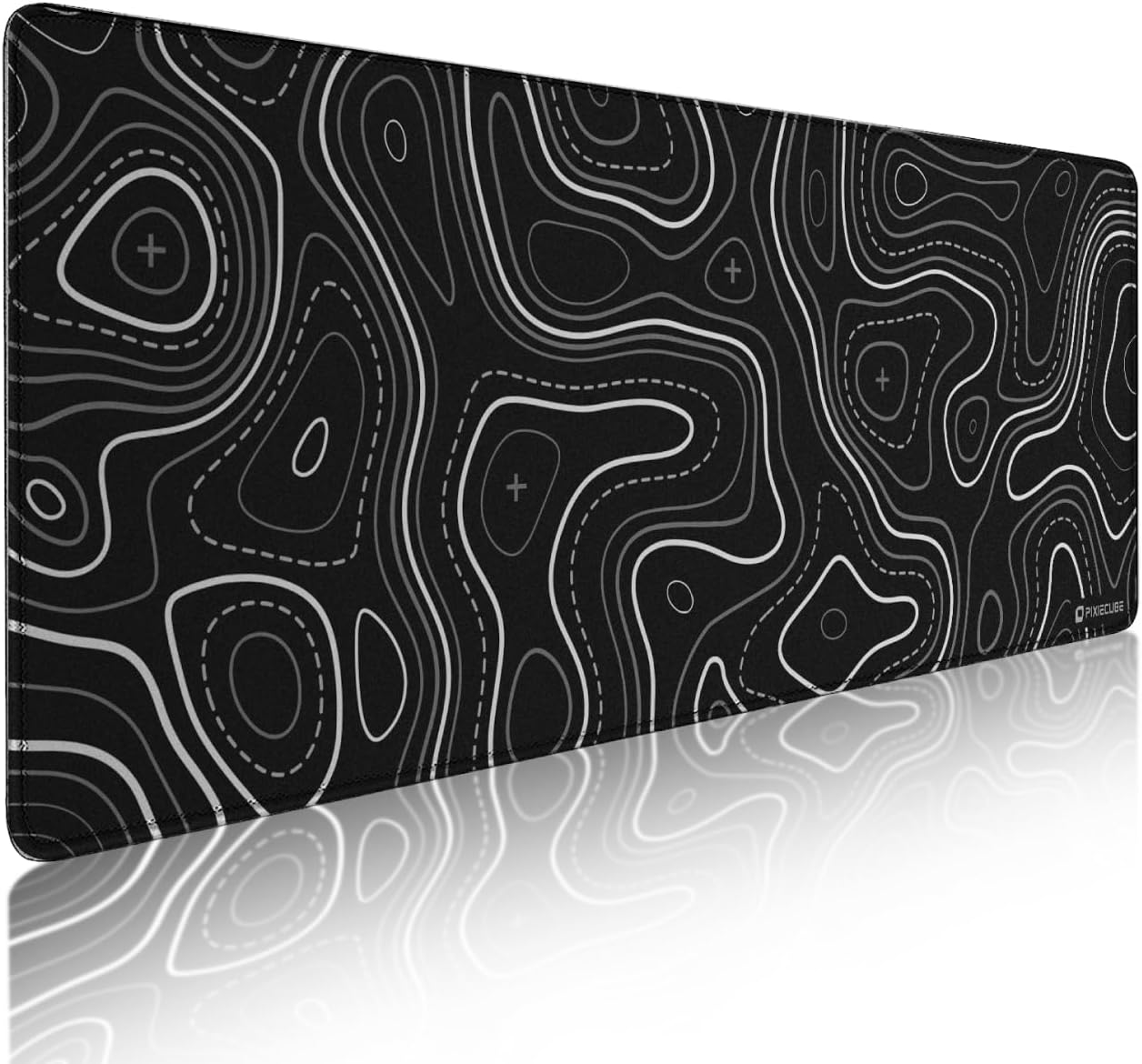 Amazon.com : Minimalist Topographic Map Mouse Pad - Contour Extended ...