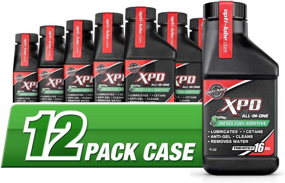 Amazon.com: Opti-Lube XPD All-in-ONE Diesel Fuel ADDITIVE: 4oz Bottles ...