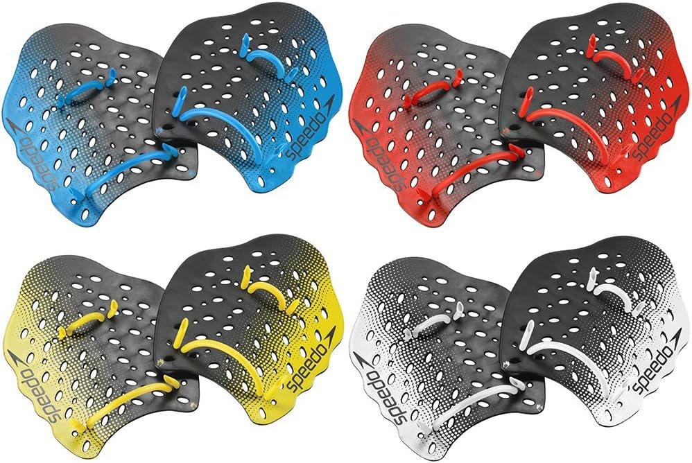 Amazon.com : Speedo Unisex-Adult Swim Training Power Plus Paddles ...