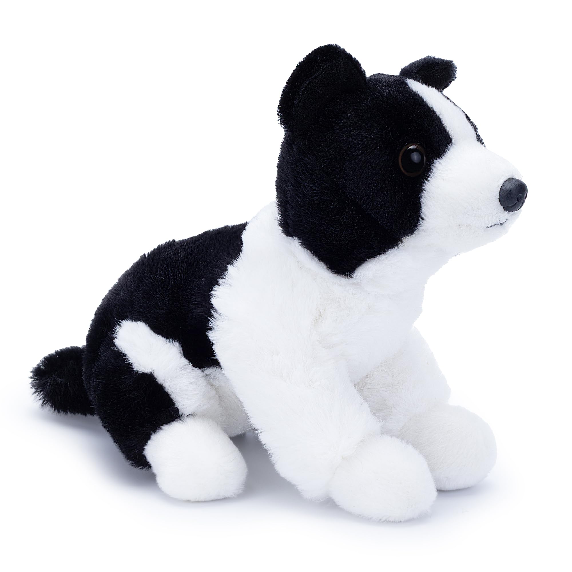 Zappi Co Palm Pups Border Collie Plush Toy (20cm) – Sheepdog Pup – 100% ...
