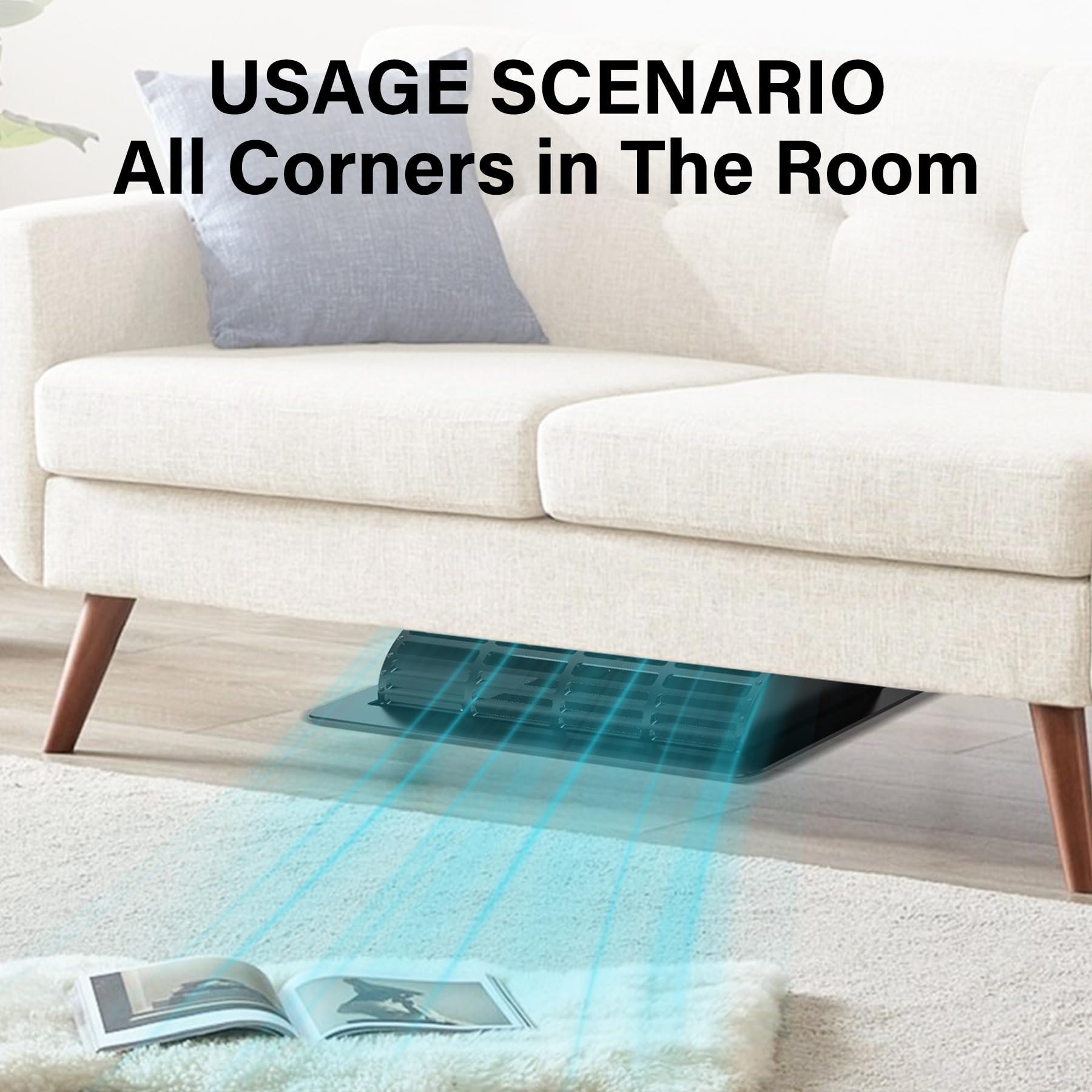 Snapklik.com : Floor Vent Covers 4 X 10 Inch, Pop Up Floor Register Use ...