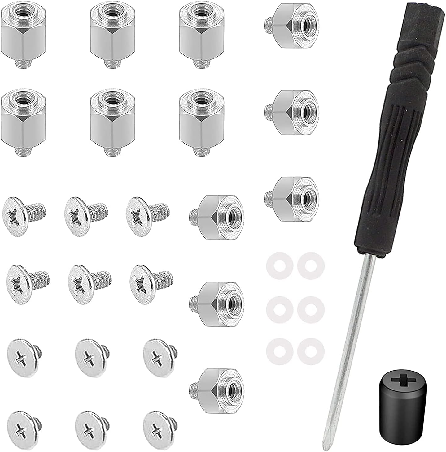 SGTKJSJS M.2 Screw Kit,NVMe Screw m.2 SSD Mounting Kit，Compatible ASUS ...