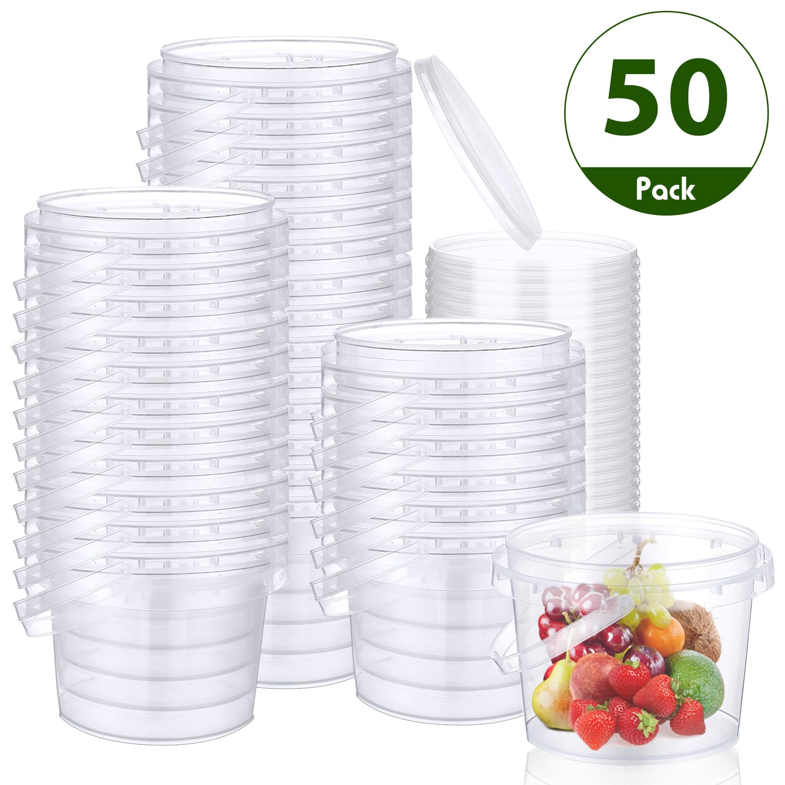 50 Gallon Plastic Buckets