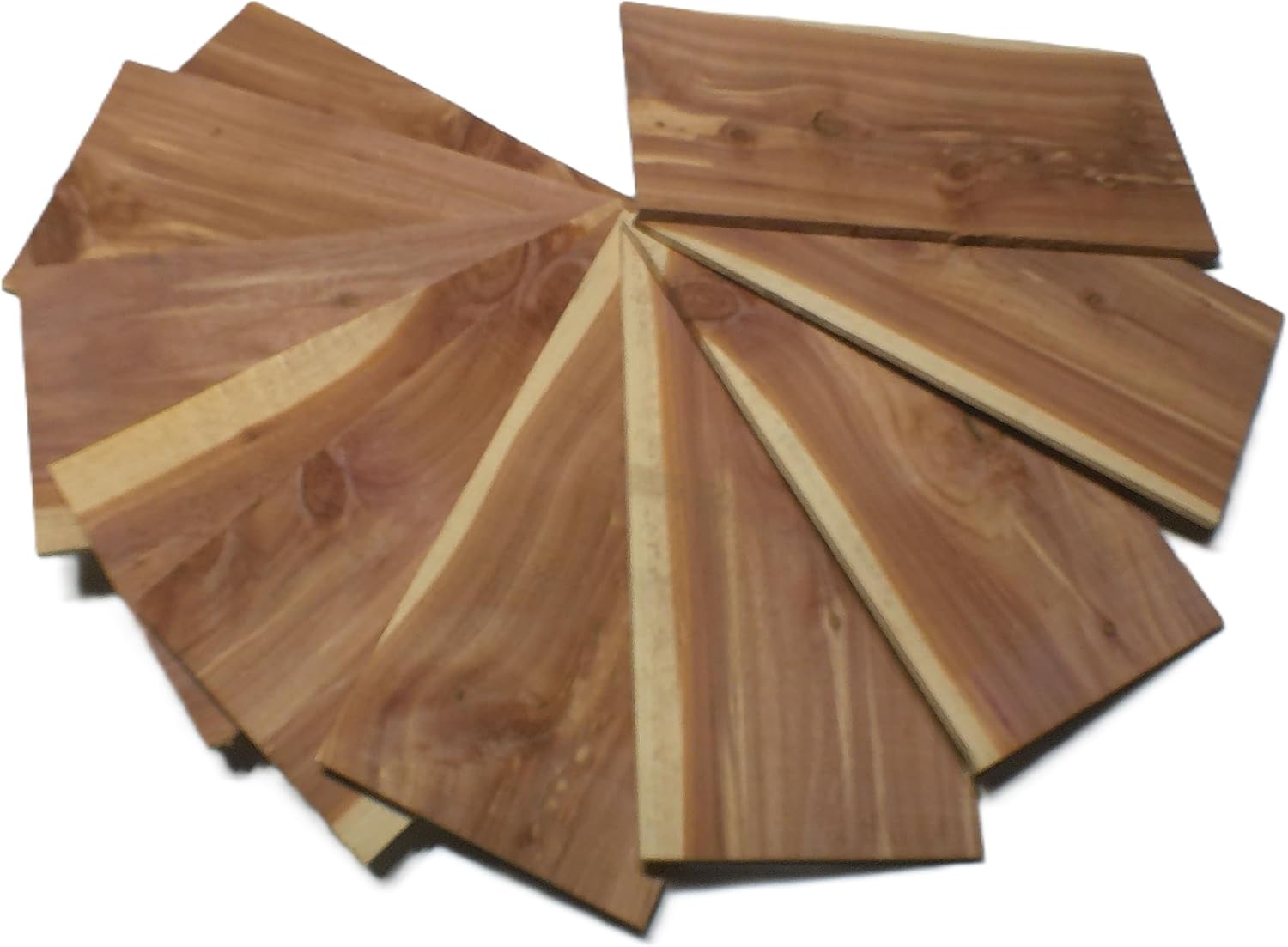 Amazon.com: Red Cedar Aromatic Wood Decorative Boards, .5" Thick, 12 ...