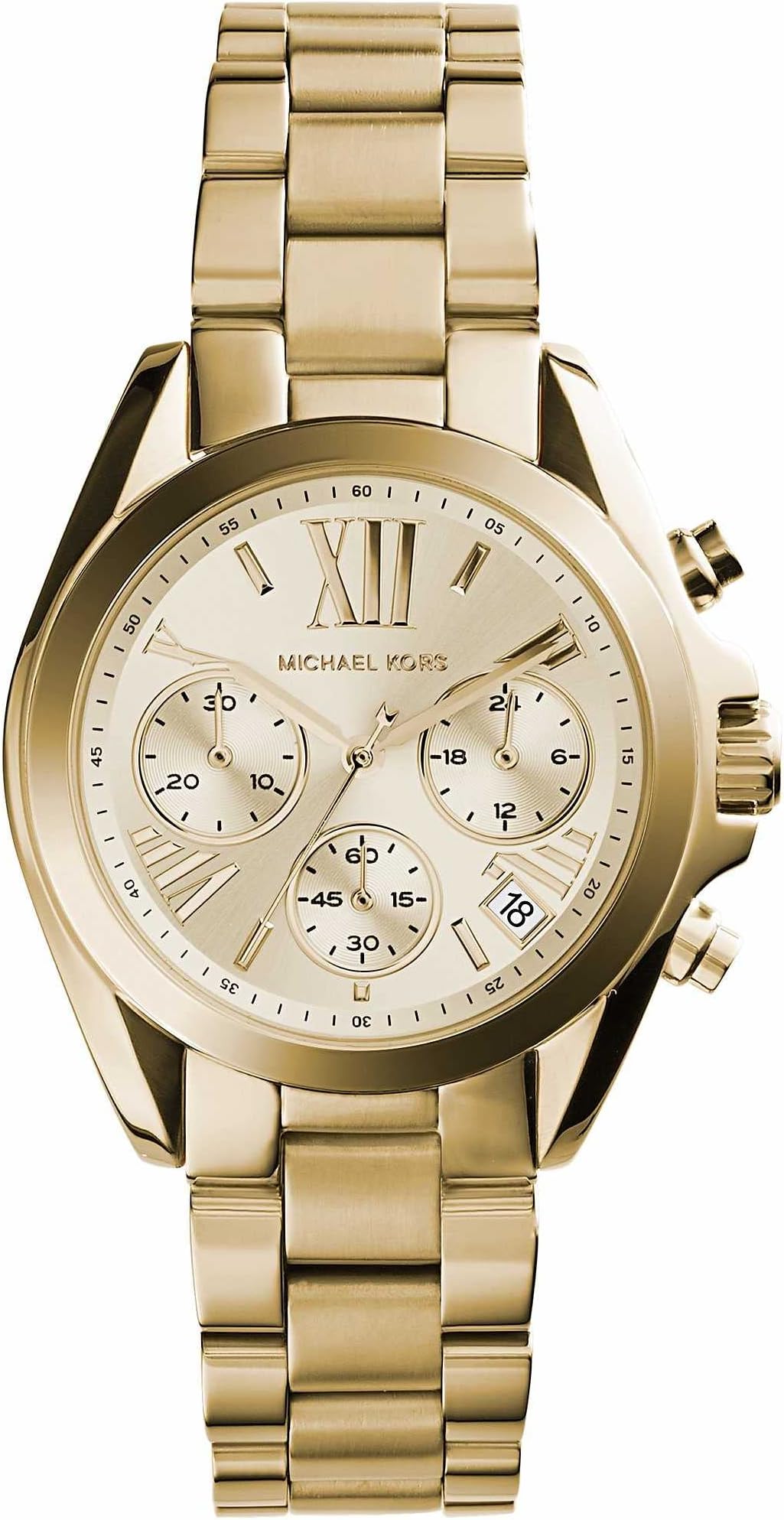 Michael Kors Montre pour Femme Bradshaw, Mouvement Chronographe à ...