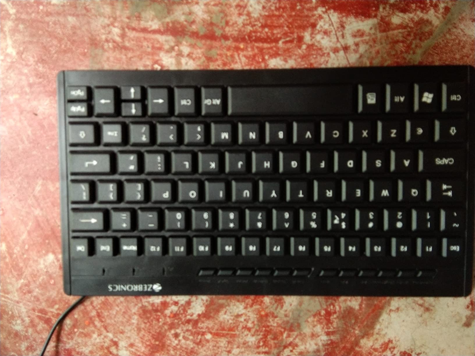 Amazon.in: Buy (Refurbished) ZEBRONICS ZEB-K04 Mini Multimedia USB ...