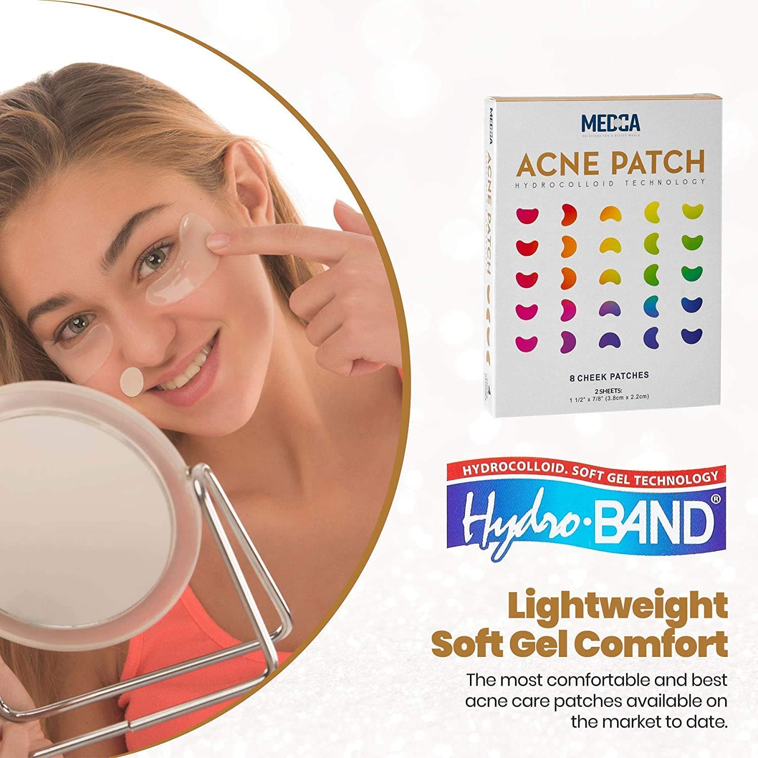 Snapklik.com : Acne Pimple Patch - 16 Count Cheek Size - Absorbing ...