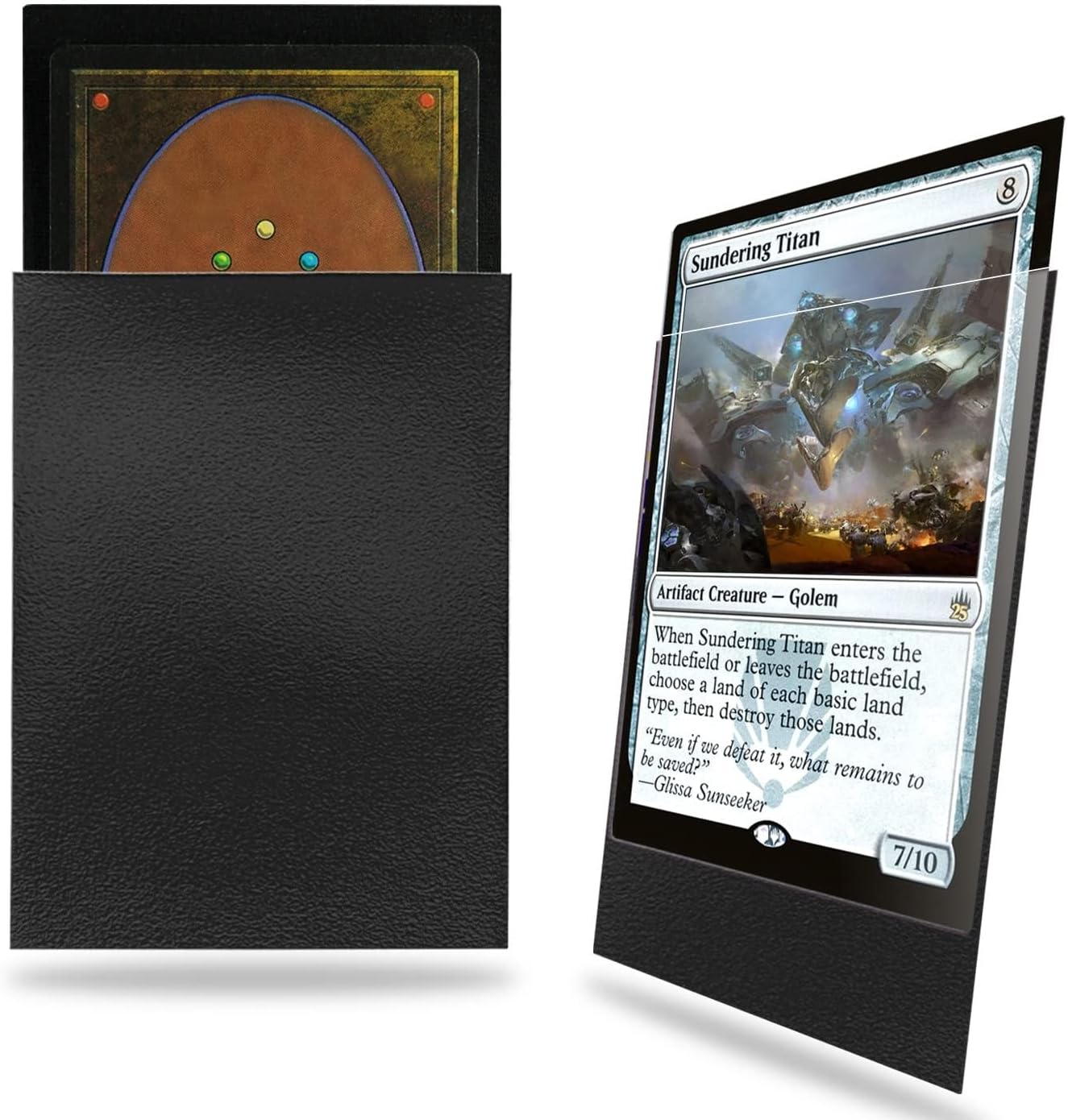 Amazon.com: Ultra Pro 7442784515 Deck Protectors - Pro-Matte Black ...