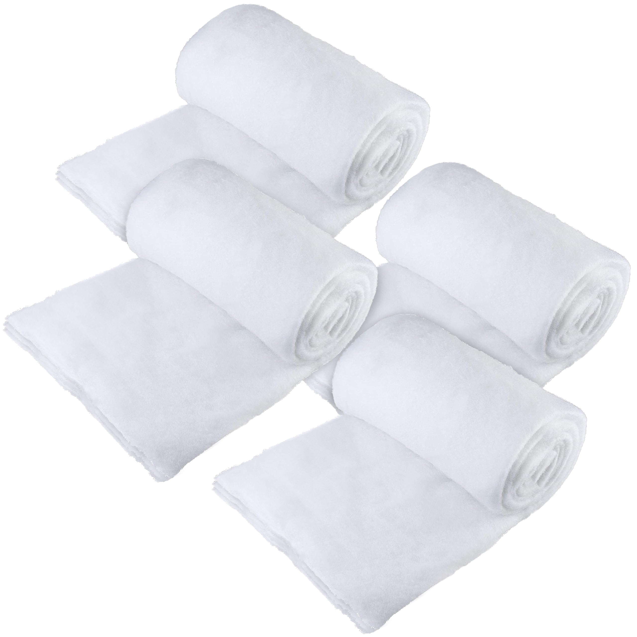 Snapklik.com : Stargo 4 Pack Fake Snow Blanket Roll For Christmas ...