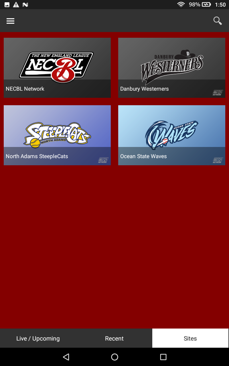 NECBL Network - App on Amazon Appstore