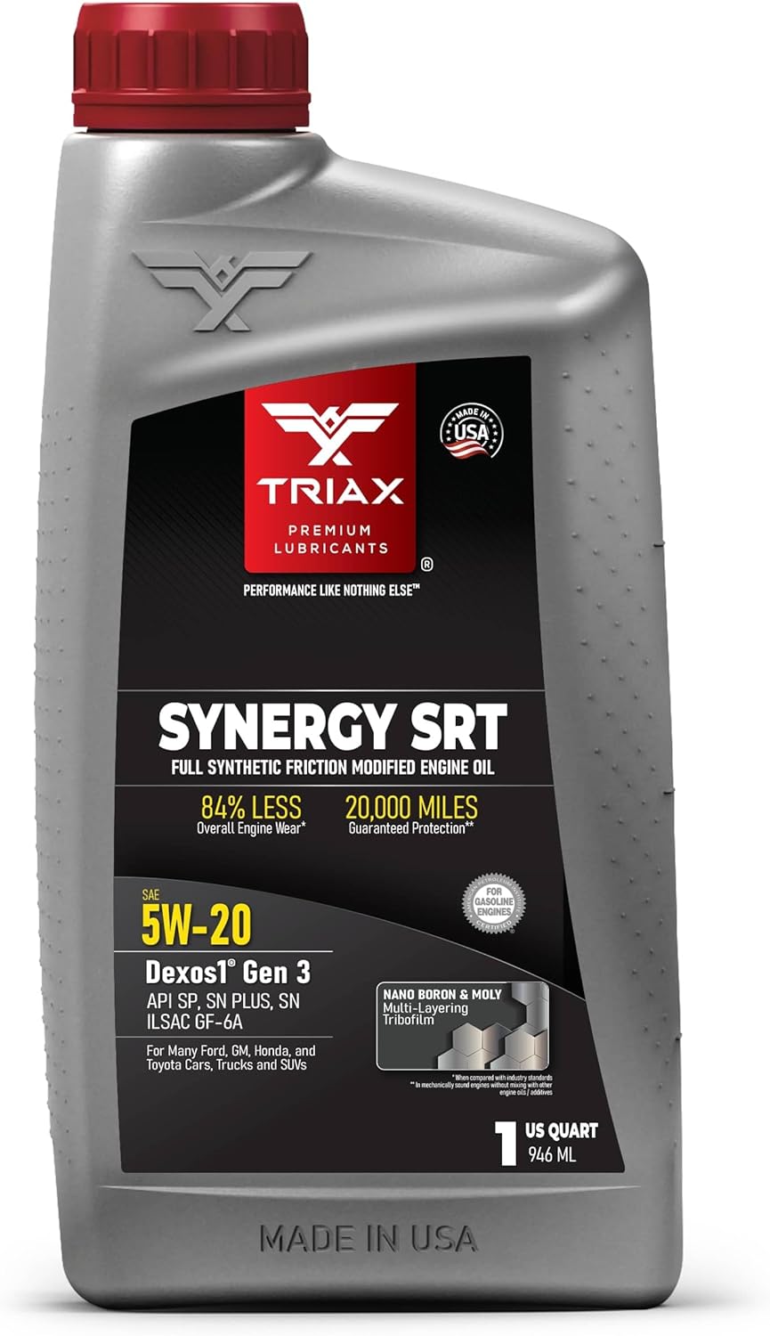 Triax Synergy Full Synthetic Engine Oil, 5W-20, SN Nepal | Ubuy