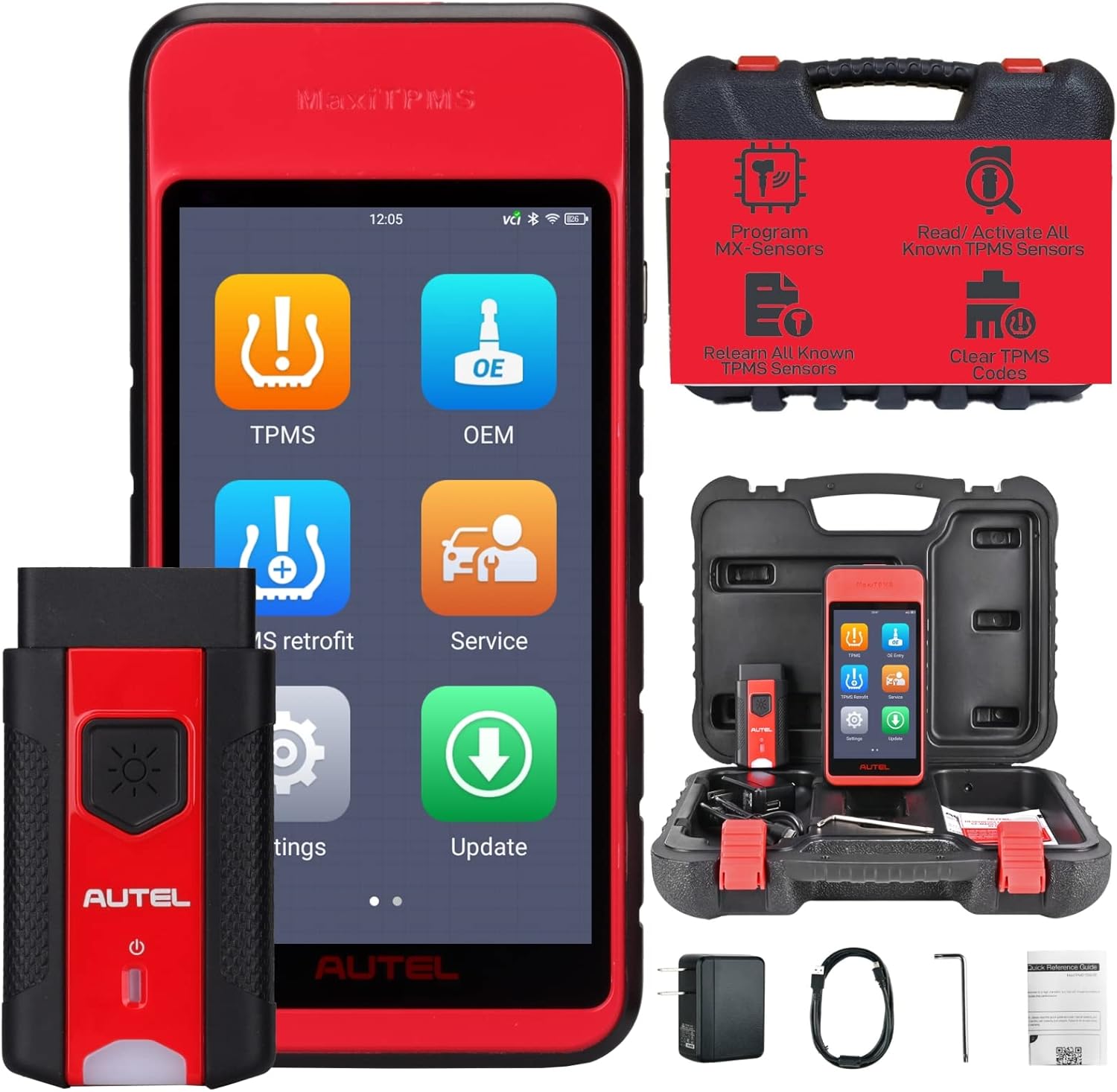 Amazon.com: Autel MaxiTPMS ITS600 2023 Version TPMS Diagnostic Tool Activate Read Wireless ...