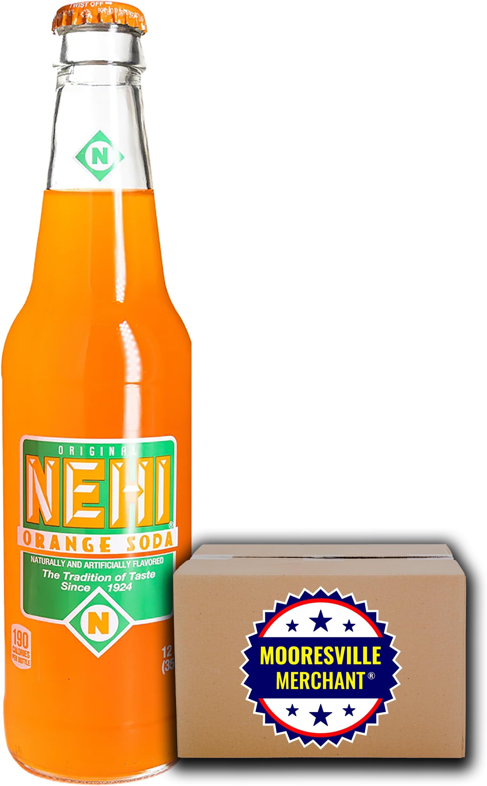 Amazon.com : Nehi Soda 3-Pack: Grape, Orange and Peach (12oz long neck ...