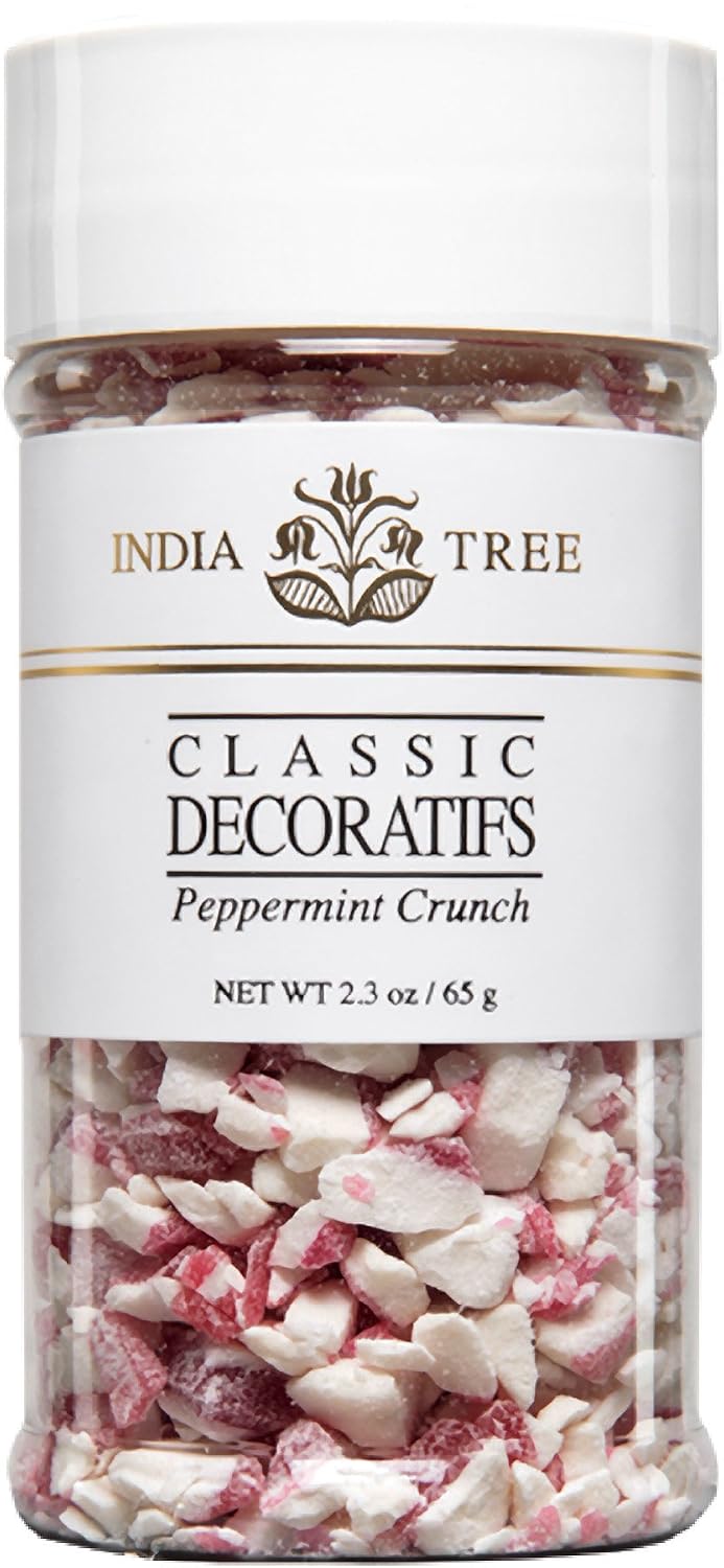 Amazon.com: India Tree Peppermint Crunch Decoratifs, 2.3 oz (Pack of 3 ...