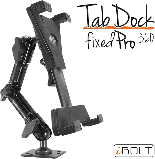 Amazon.com: iBOLT TabDock FixedPro 360 -Heavy Duty Metal 8" Multi-Angle ...