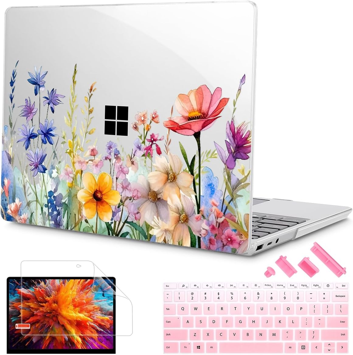 Amazon.com: MEEgoodo for Microsoft Surface Laptop 15 inch Case with ...