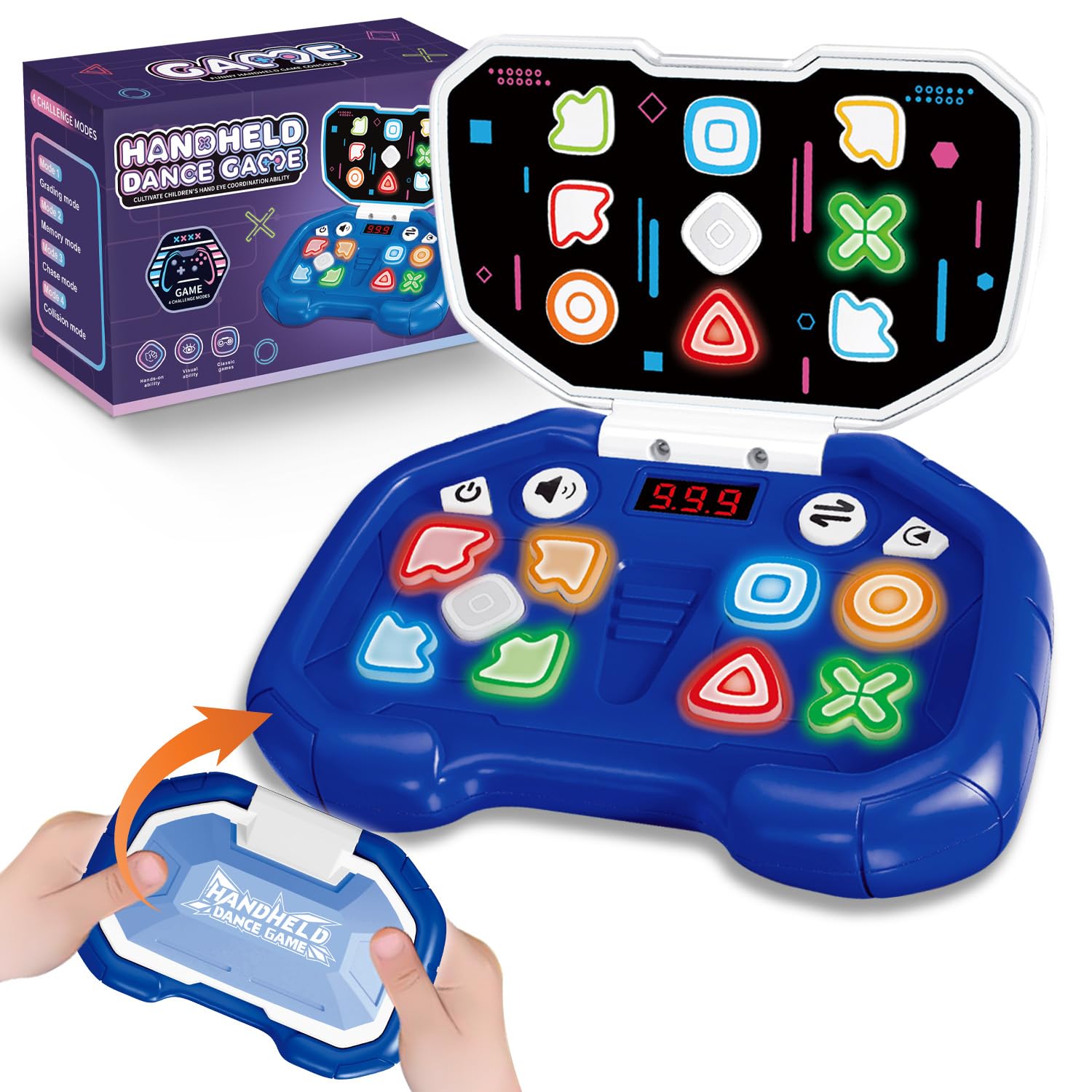 Amazon.com: Infowush Quick Push Game Light Up Fidget Toys for Kids, 4 ...