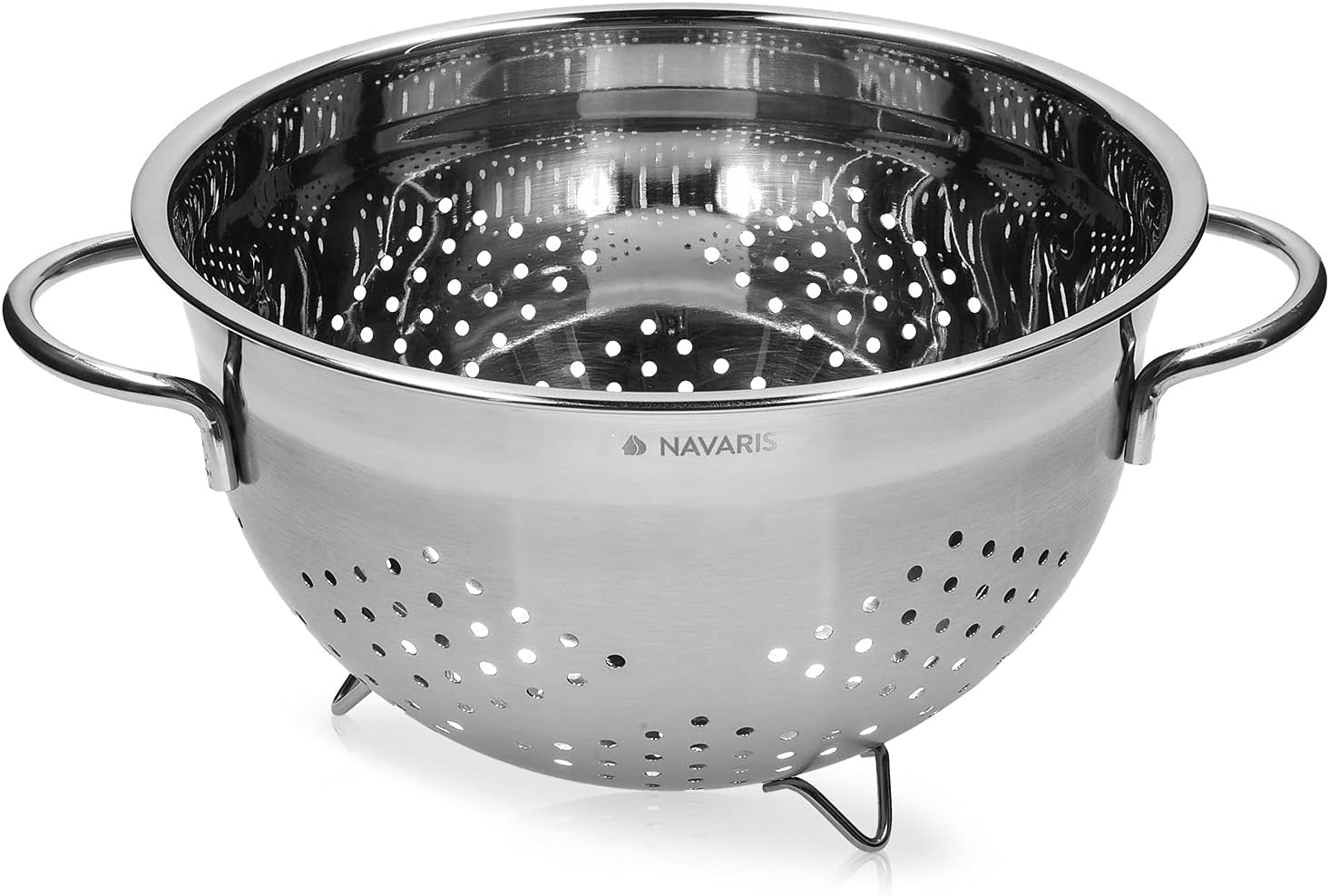 Amazon.com: Winco Stainless Steel Chinese Colander with 5mm Holes, 15 ...