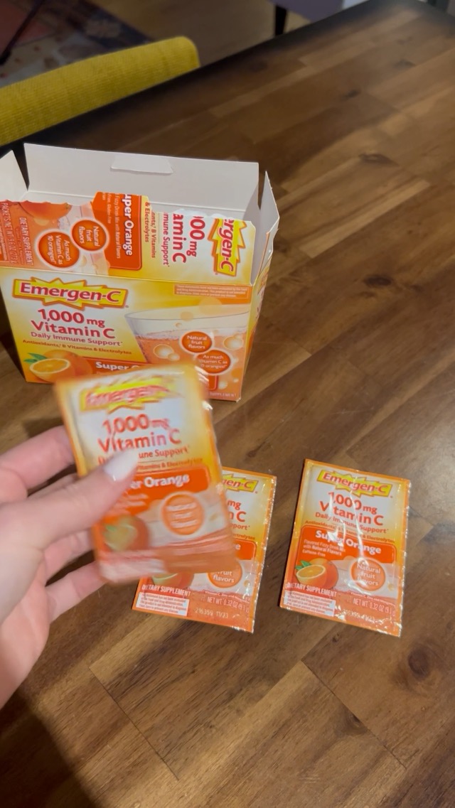 Watch Must watch review of EmergenC super orange packets on Amazon Live
