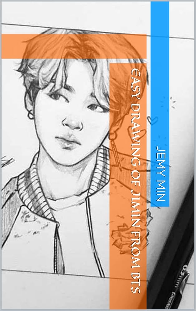 Jimin Drawing Easy Drawing Of Jimin From BTS EBook : Min, Jemy: