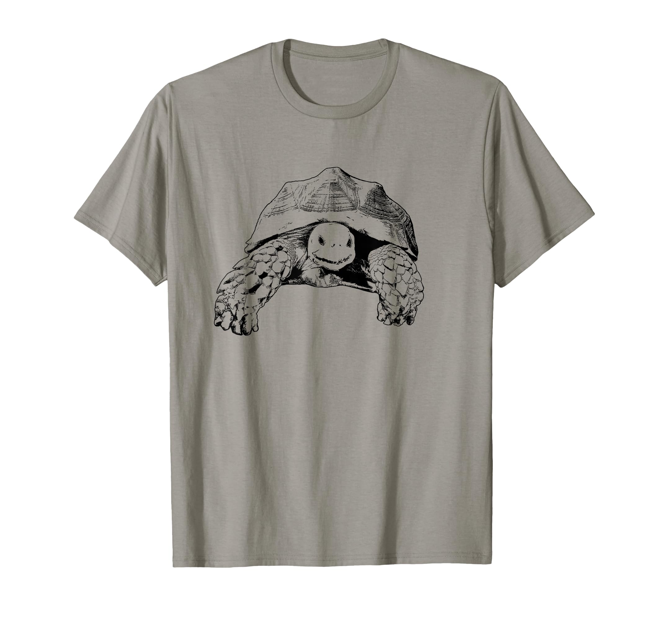 Amazon.com: Sulcata Tortoise African Spurred Tortoise Turtle T-Shirt ...