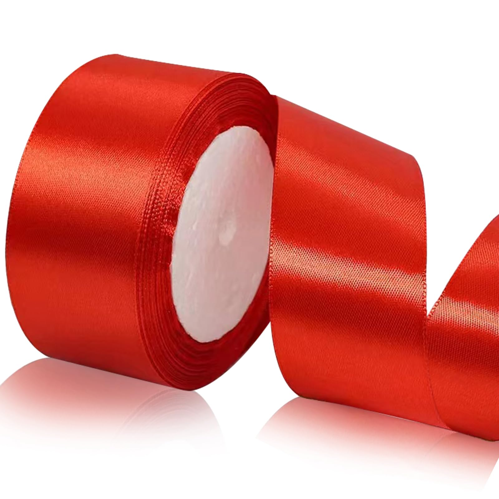 Amazon.com: Red Ribbon for Gift Wrapping 1-1/2 Inches x 25 Yards ...