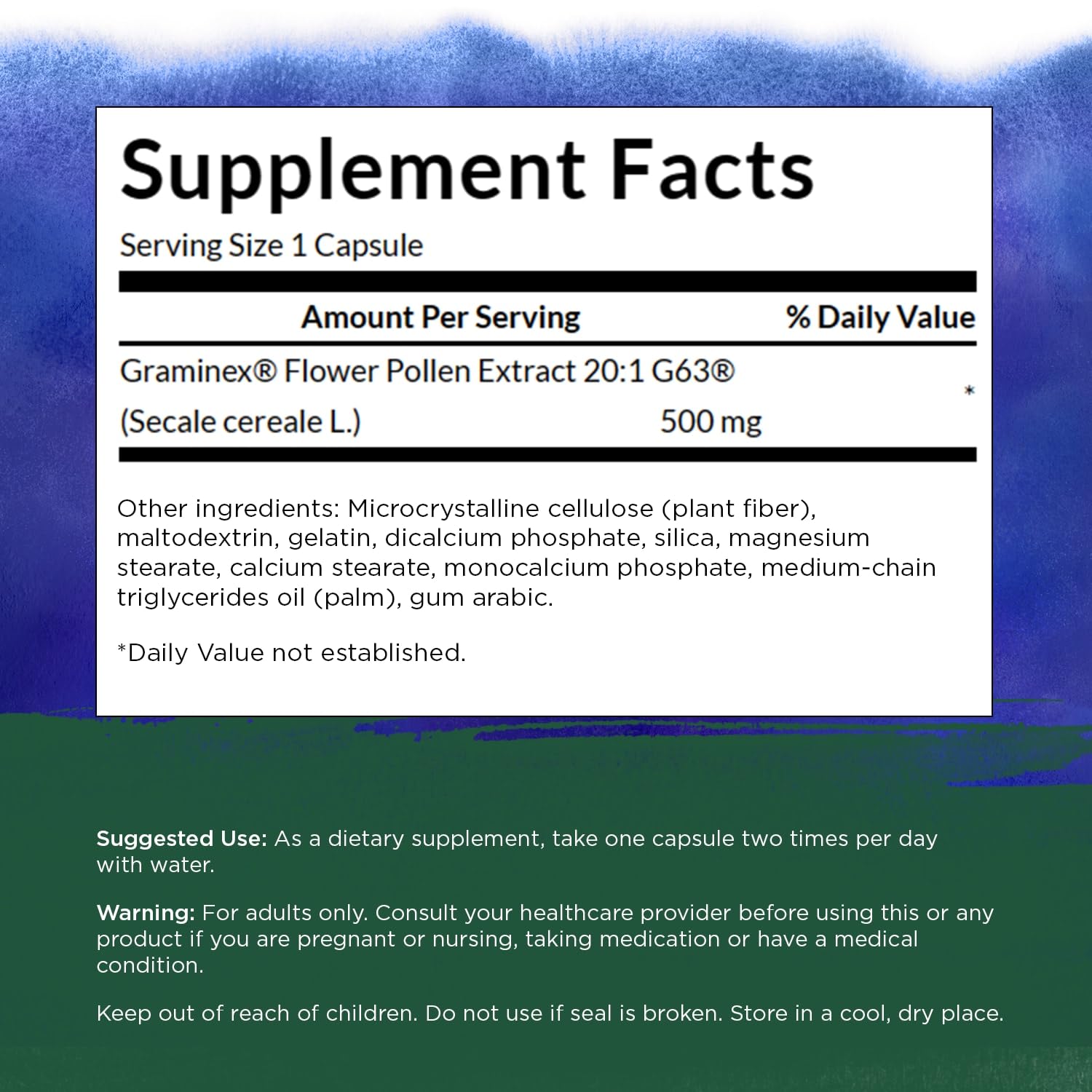 Snapklik.com : Swanson Maximum Strength Graminex Flower Pollen Extract ...