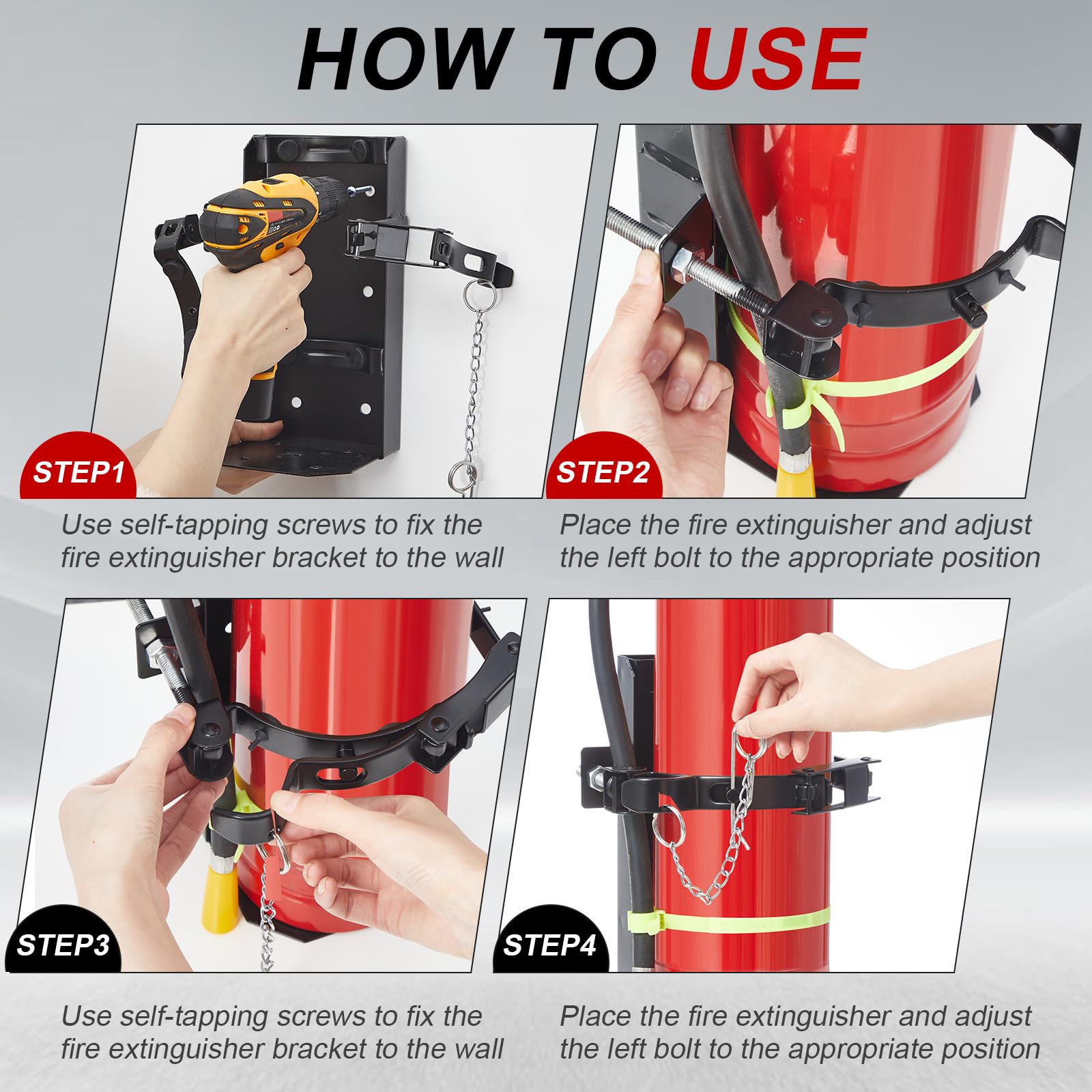 Small Fire Extinguisher Zonon 1 Pcs Heavy Duty Fire Extinguisher ...