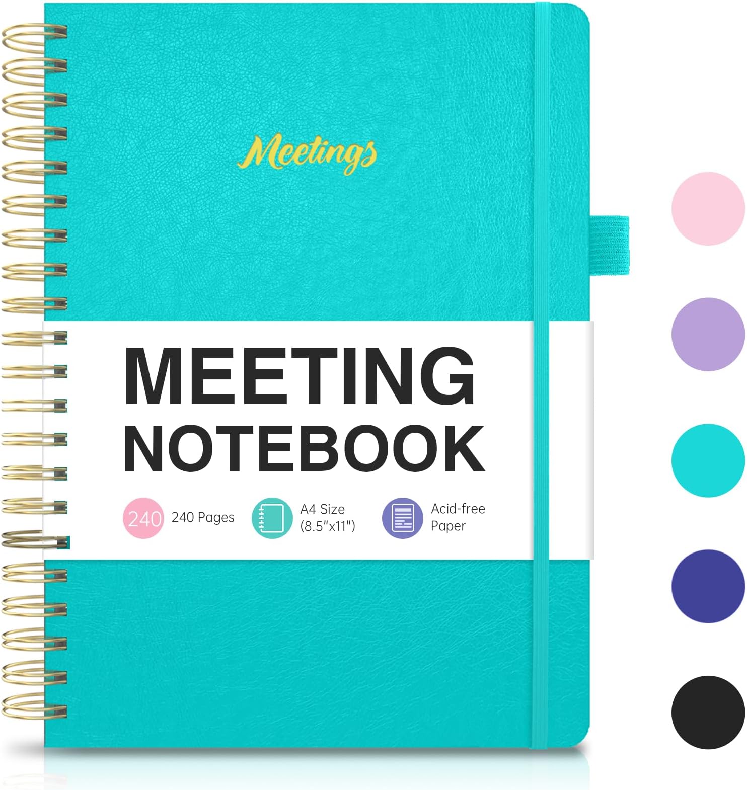 Amazon.com : Forvencer Meeting Notebook for Work with Action Items ...