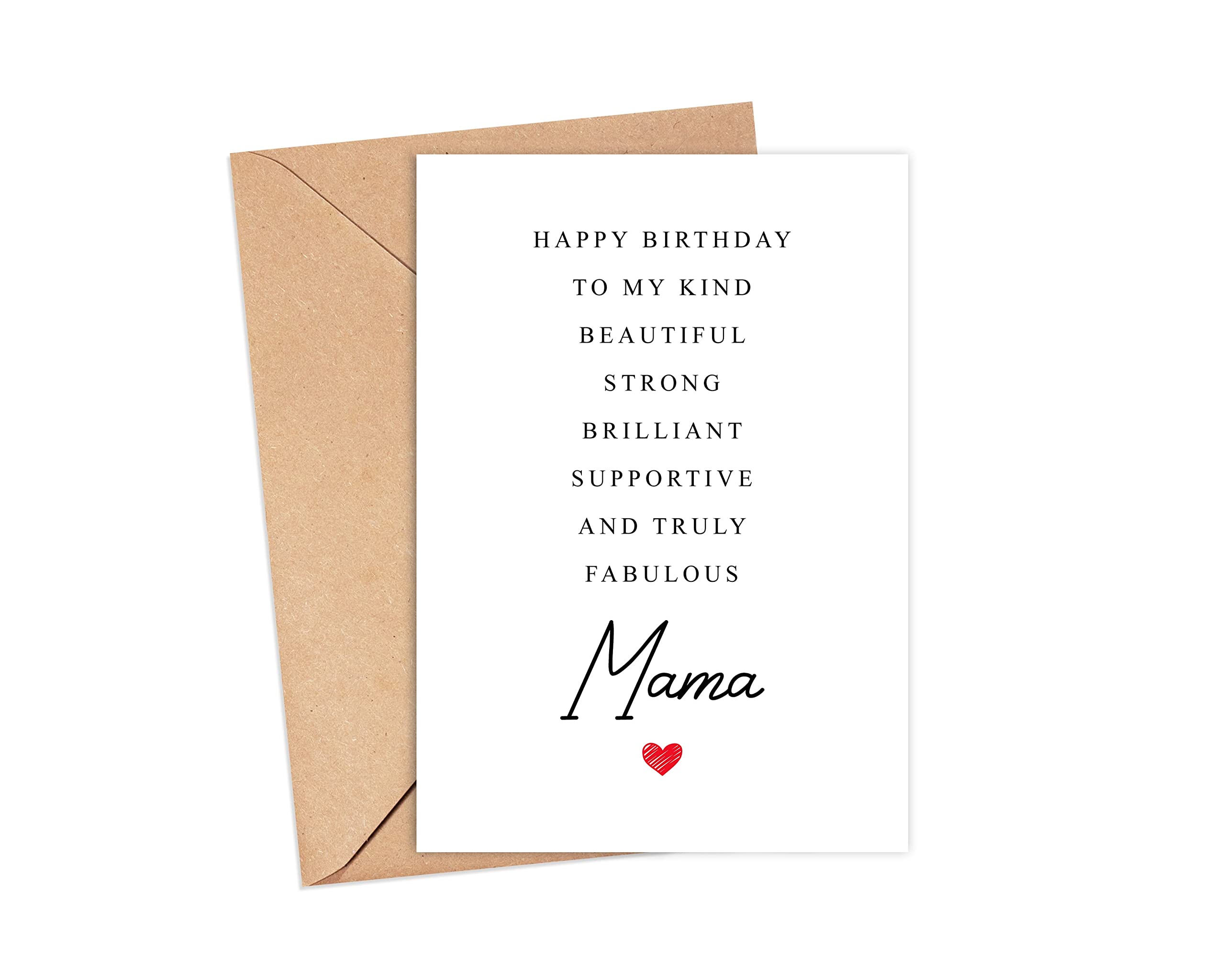 Amazon.com : Mama Birthday Card Poem - Amazing Mama Gift - Birthday ...
