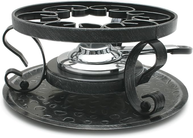 Amazon.com: Swissmar Wrought Iron Rechaud with Fondue Burner : Home ...