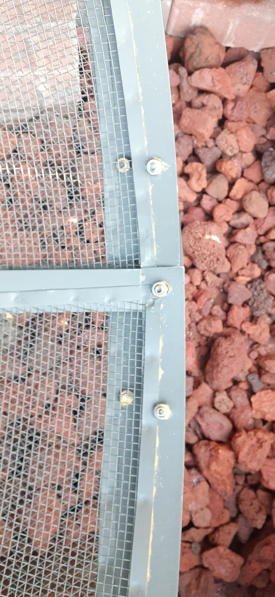 Amazon.com: New Heavy Duty Steel 36 in Round Fire Pit Spark Screen ...