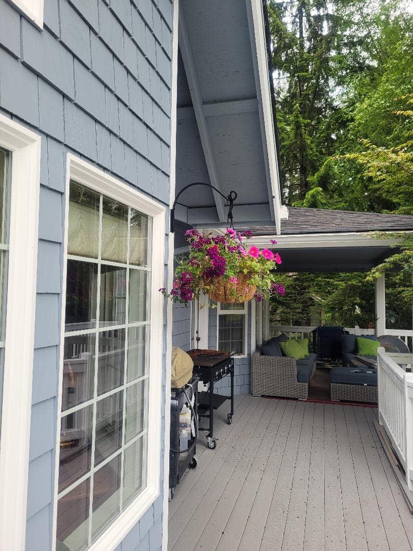 $5/mo - Finance Heavy Duty Plant Hanger Bracket (16"/Black) Outdoor ...