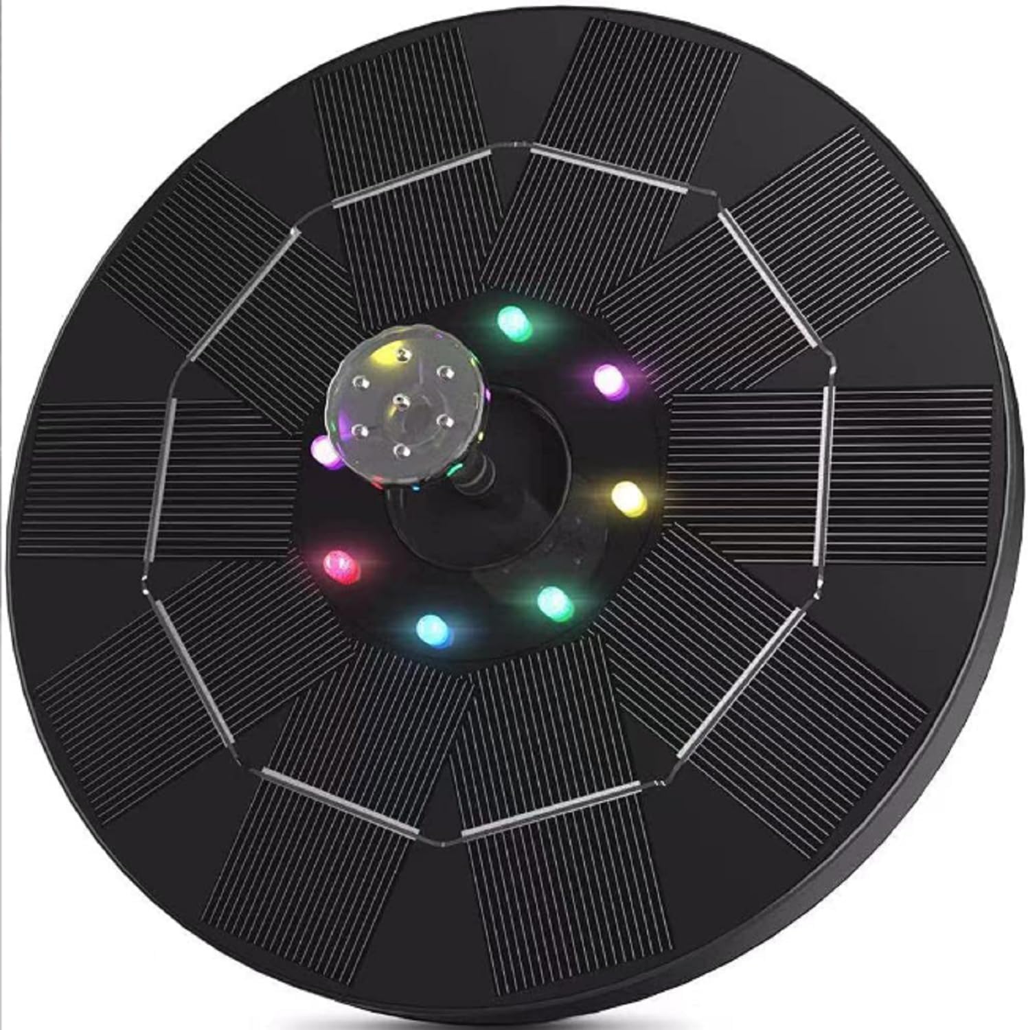 Amazon.com: 2.5W Solar Water Pump, 6.3Inch Solar Energy Storage for Day ...